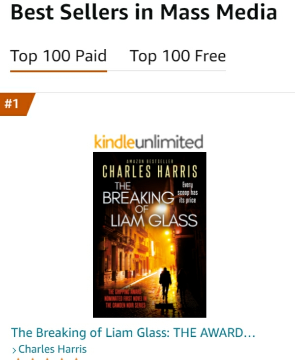 The Breaking of Liam Glass - best-selling satirical thriller – Charles ...